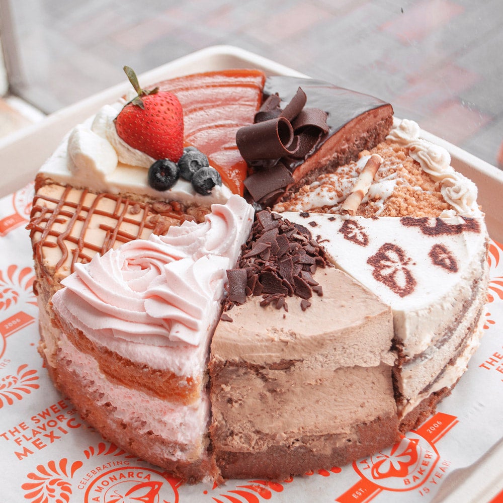 Cake Variety Sampler | La Monarca Bakery